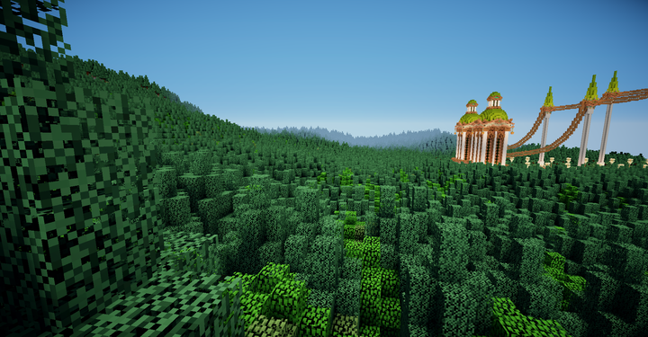 Eleysar - Forest Temple Minecraft Map