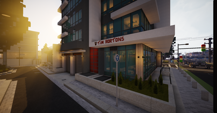 Tim Hortons - Vancouver Flagship Store Minecraft Map
