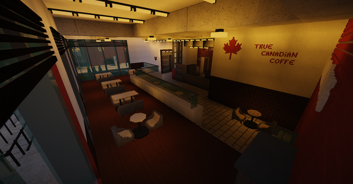 Tim Hortons - Vancouver Flagship Store Minecraft Map