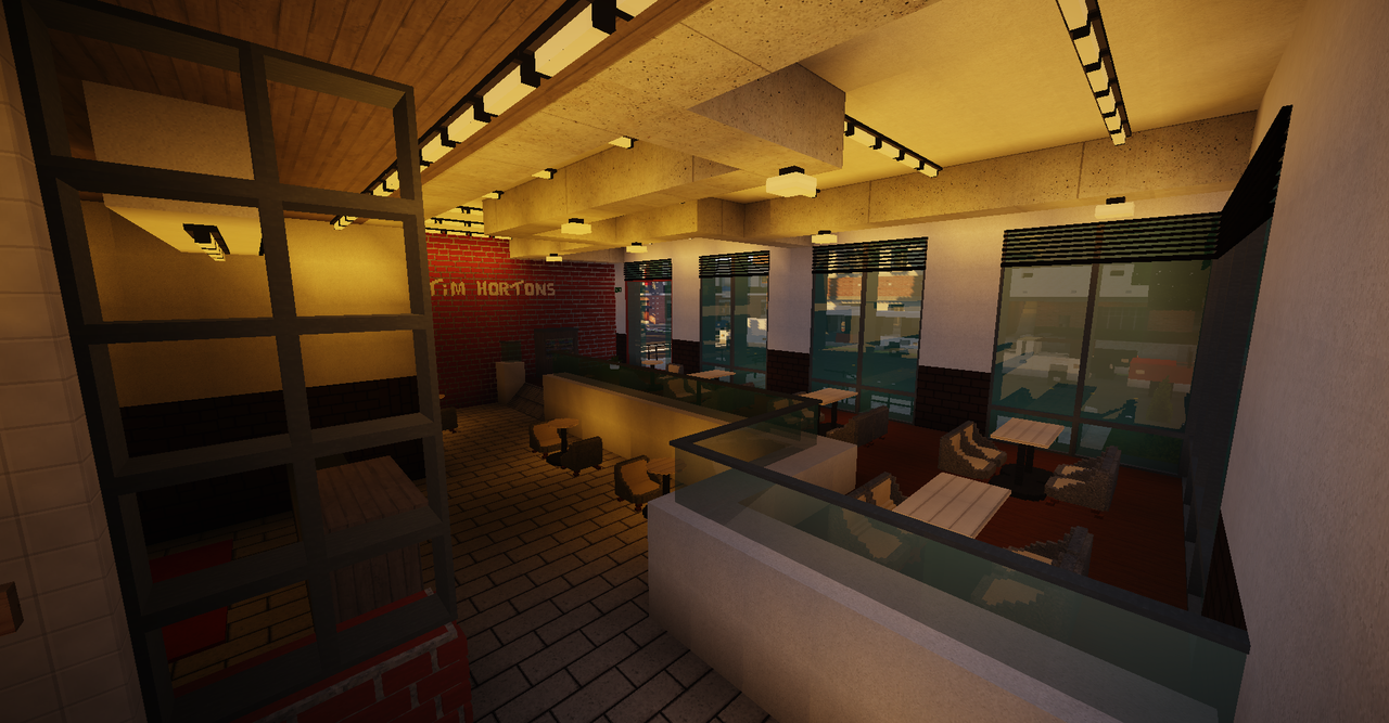 Tim Hortons - Vancouver Flagship Store Minecraft Map