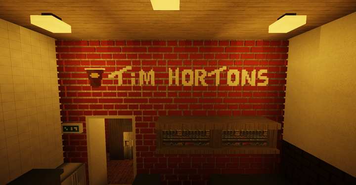 Tim Hortons - Vancouver Flagship Store Minecraft Map