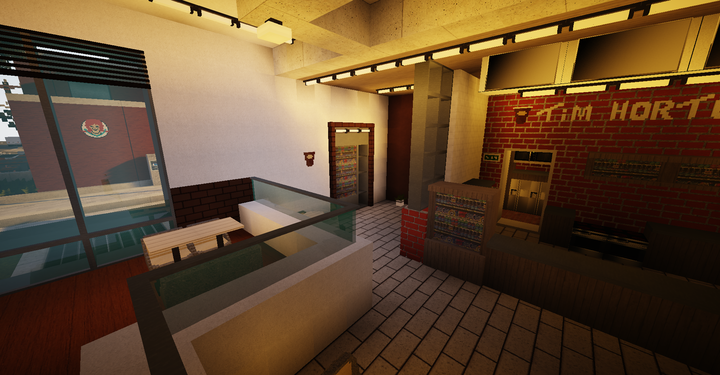 Tim Hortons - Vancouver Flagship Store Minecraft Map