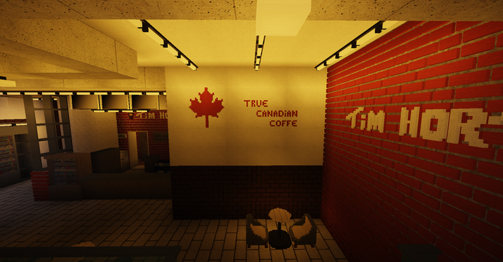 Tim Hortons - Vancouver Flagship Store Minecraft Map