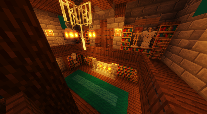 Hilltop Castle Minecraft Map