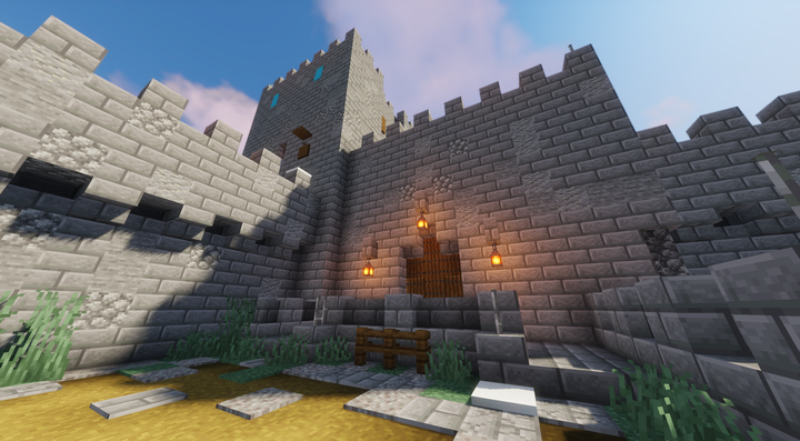 Hilltop Castle Minecraft Map