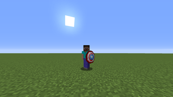 [UPDATED] Captain America Shield Minecraft Texture Pack