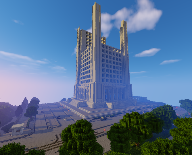 House of Embassy - Haus der Botschaft Minecraft Map