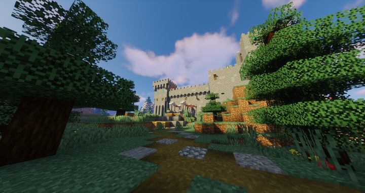 Hilltop Castle Minecraft Map