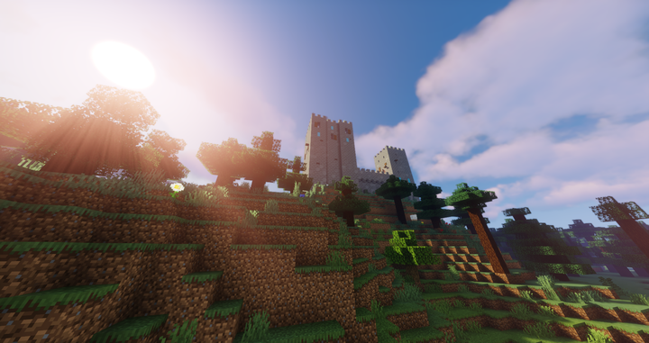 Hilltop Castle Minecraft Map