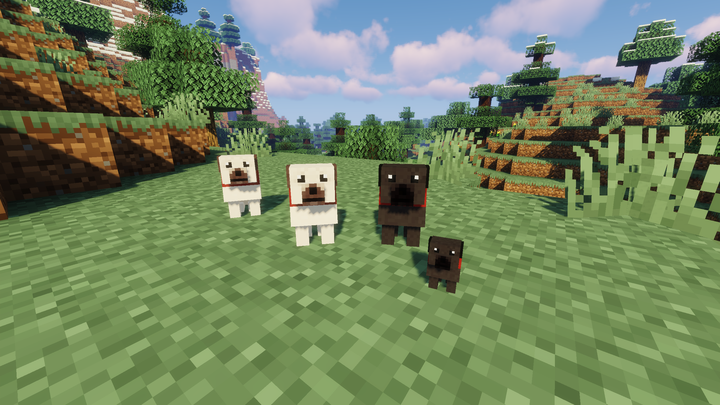 More Dogs (Forge 1.14.4 and 1.15.2) Minecraft Mod