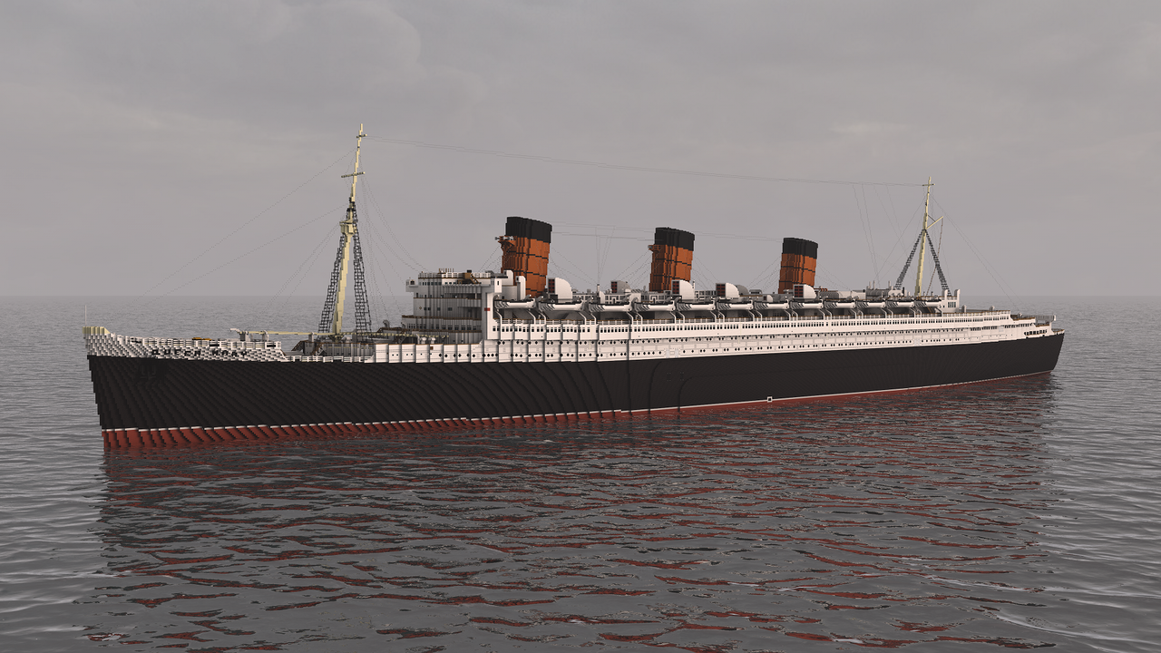 RMS Queen Mary Minecraft Map