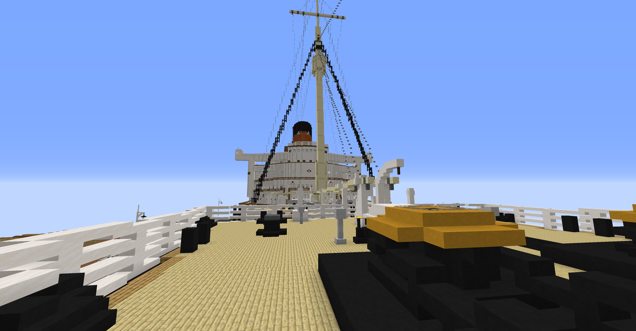 RMS Queen Mary Minecraft Map