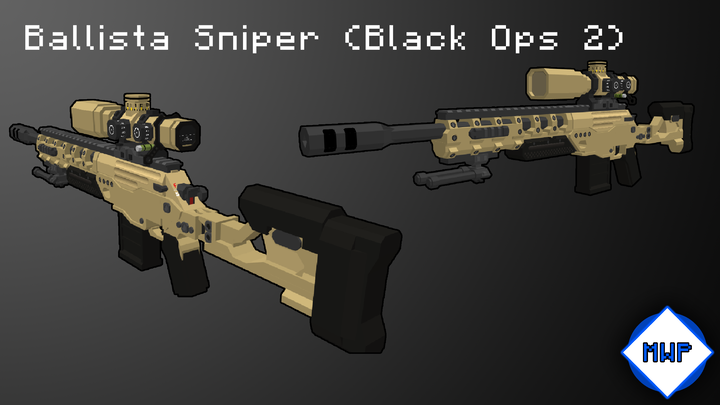 Modern Weapons Pack (3D Models) [1.12/1.13/1.14] Minecraft Texture Pack