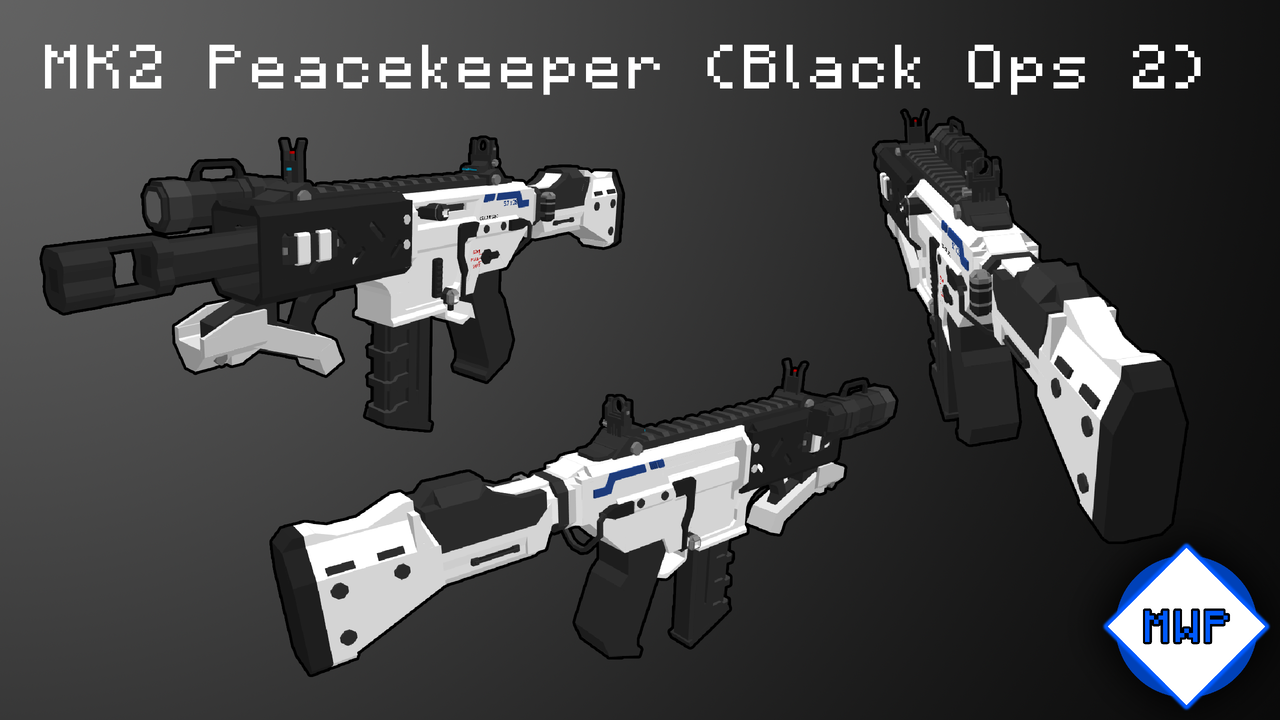 Modern Weapons Pack (3D Models) [1.12/1.13/1.14] Minecraft Texture Pack
