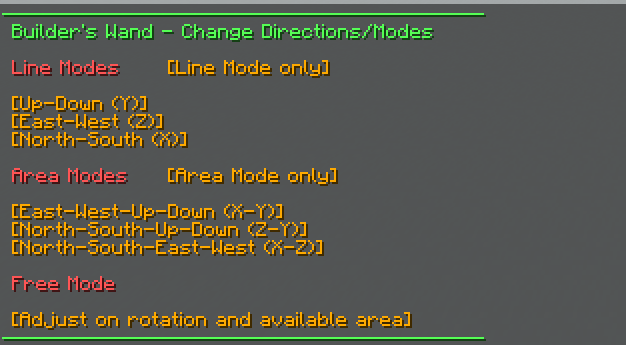 Builder's Wands Minecraft Data Pack