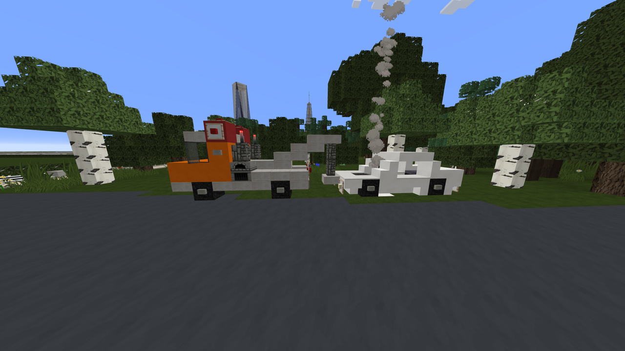 Realistic modern city Minecraft Map