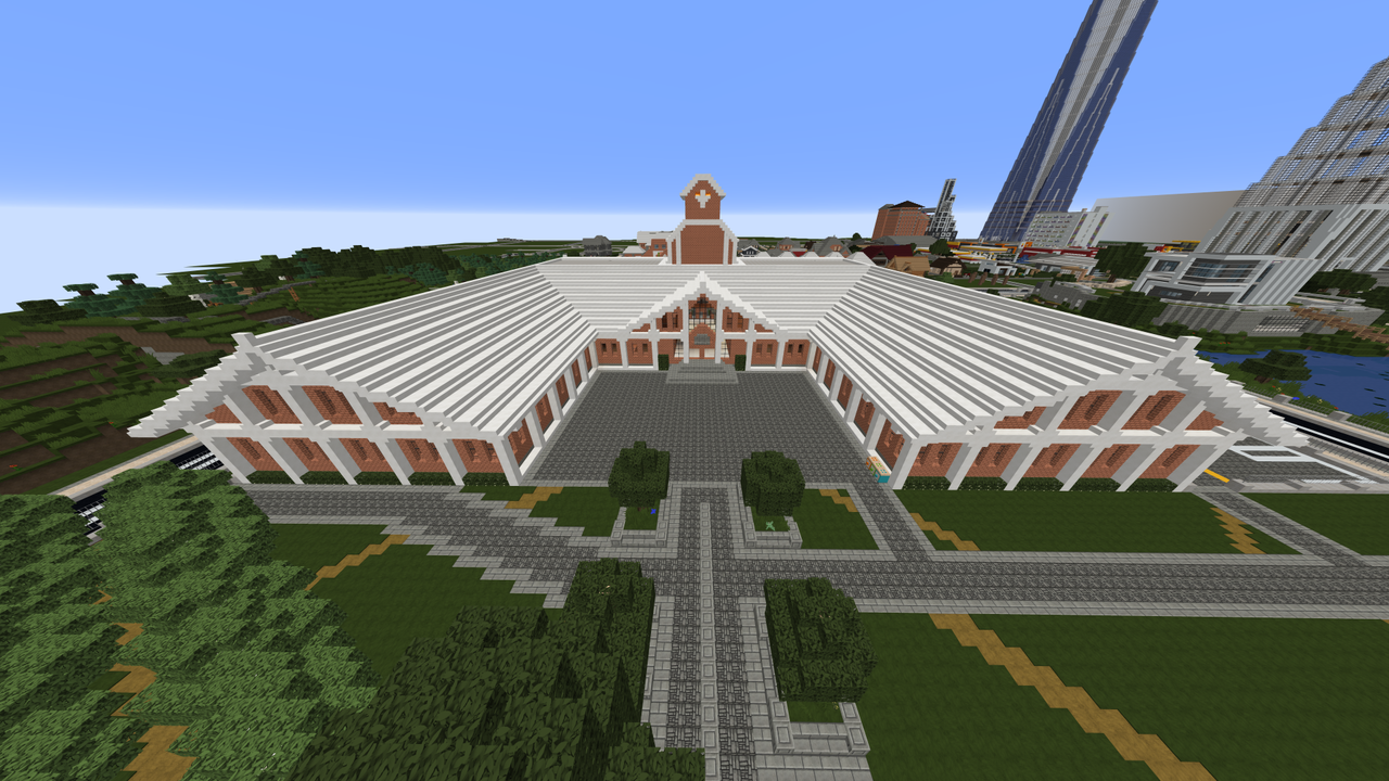 Realistic modern city Minecraft Map