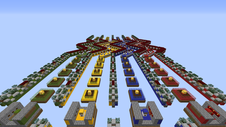 Lucky Block Race Map Minecraft Map