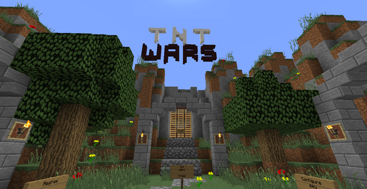 TNT WARS by XvazilyX Minecraft Map