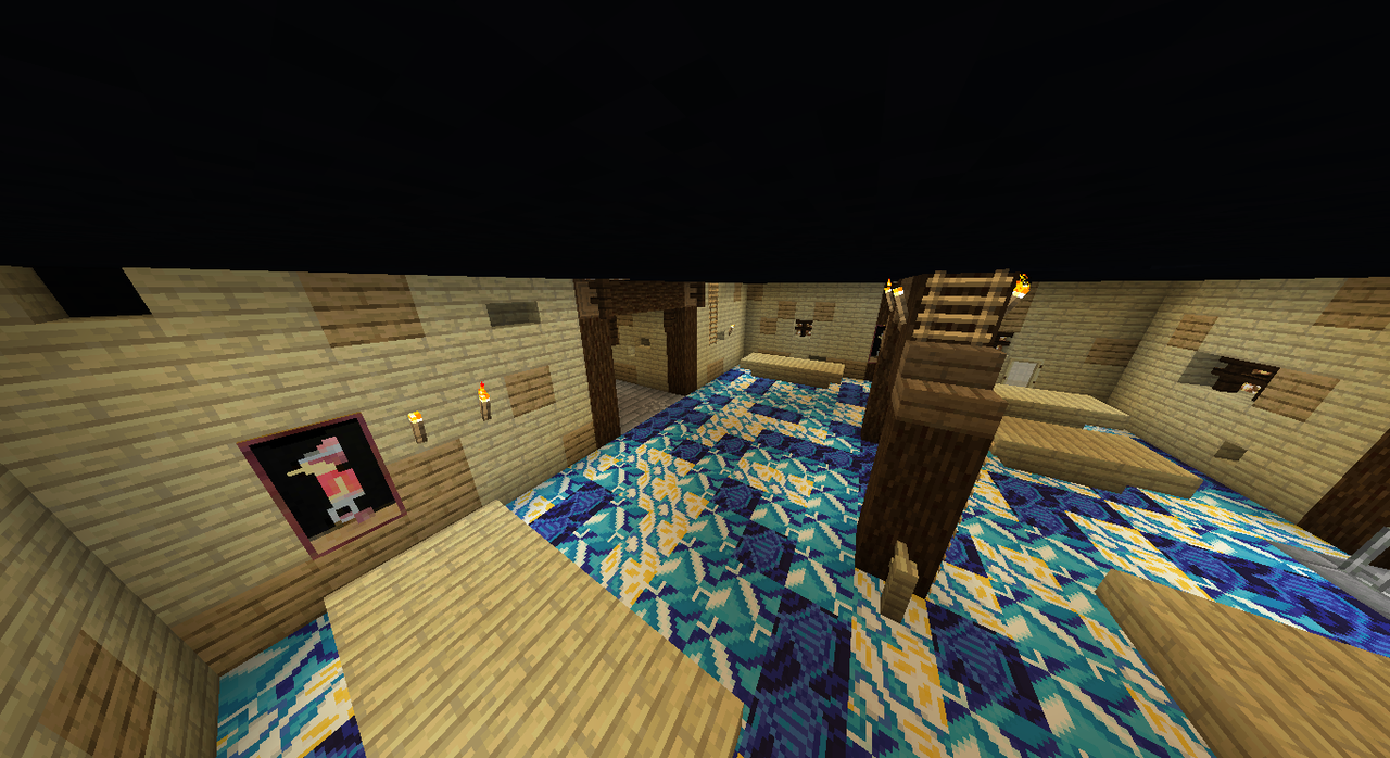Hide and seek mansion Minecraft Map
