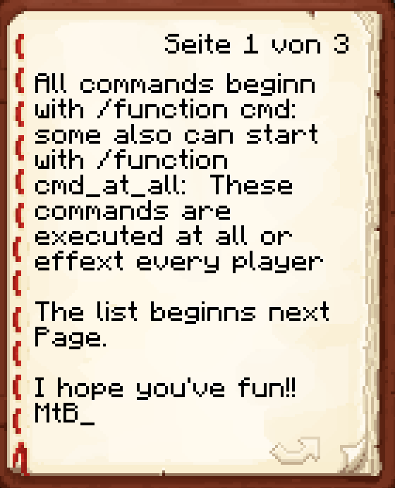 simple-commands Minecraft Data Pack