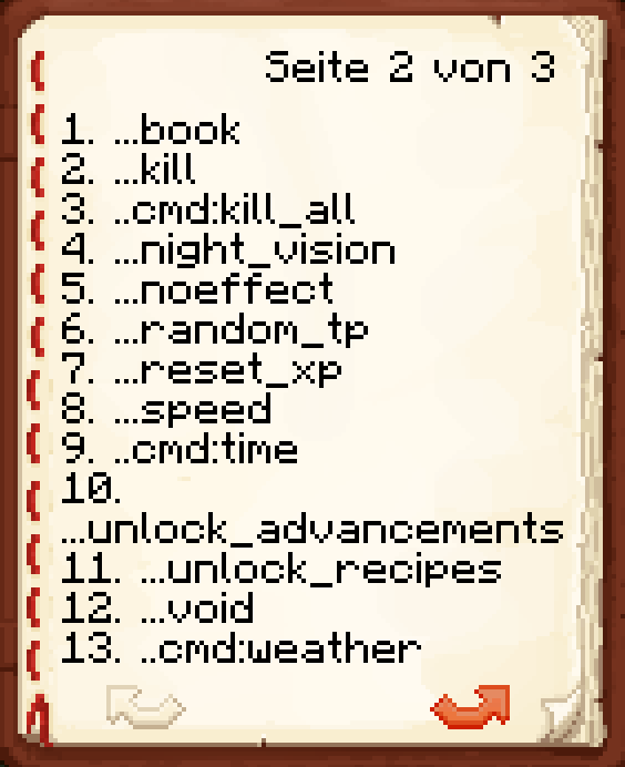 simple-commands Minecraft Data Pack