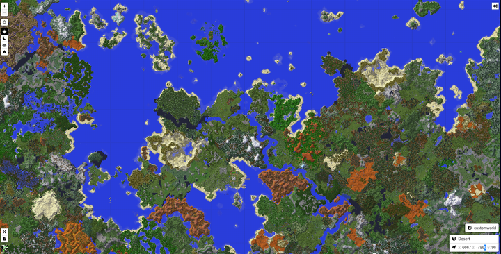 Custom World updated for 15.2 Minecraft Map
