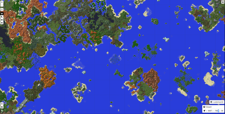 Custom World updated for 15.2 Minecraft Map