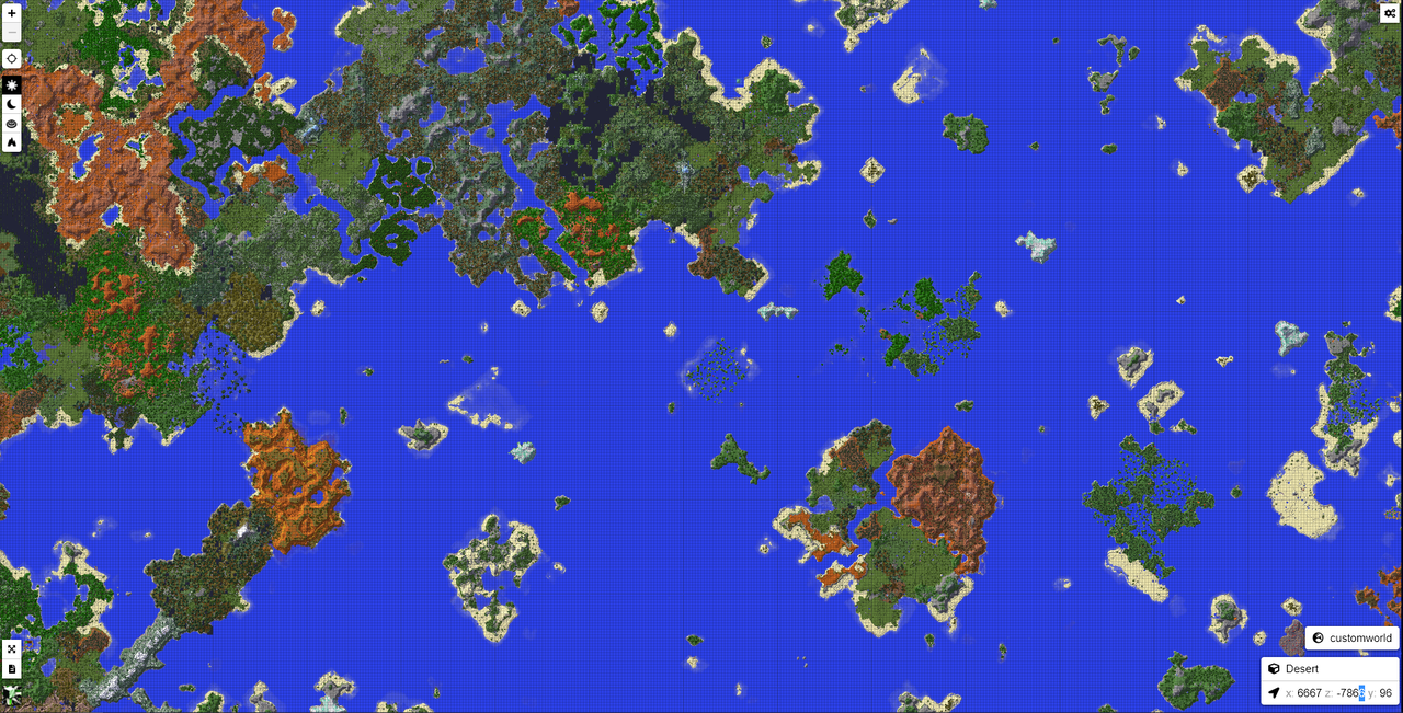 Custom World updated for 15.2 Minecraft Map