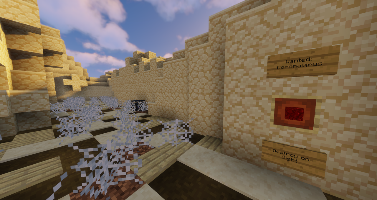 Covid-19: A Minecraft Tutorial Minecraft Map