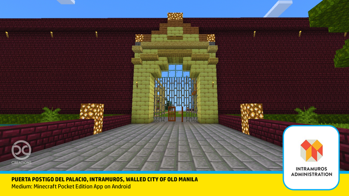 The Walled City of Manila,, Intramuros (#IntramurosProject) Minecraft Map