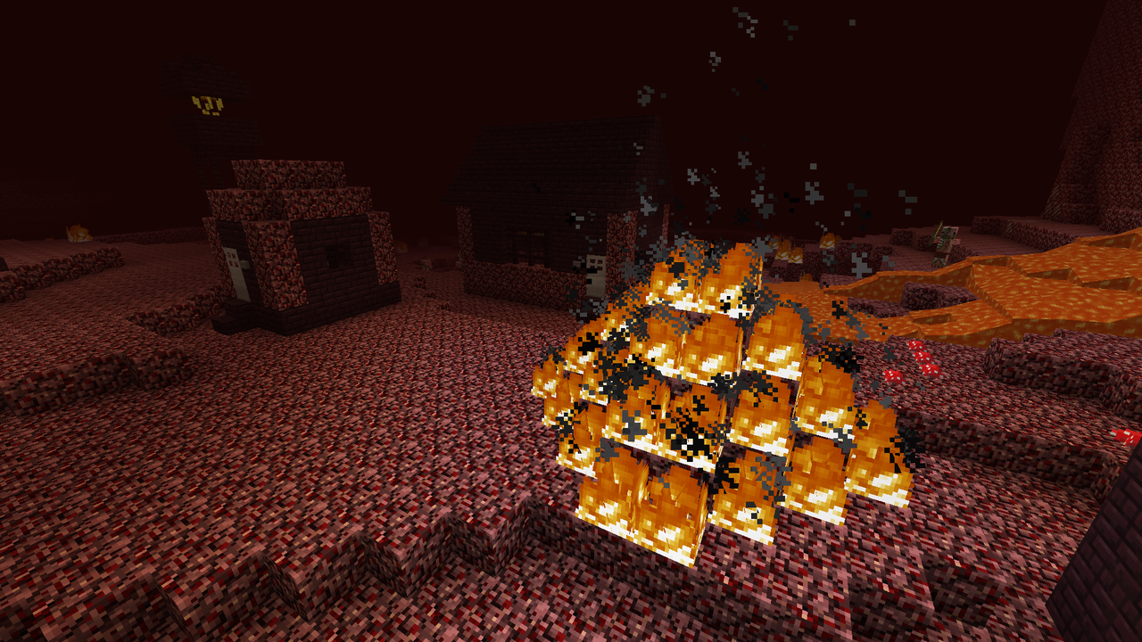 Nether village V2 Minecraft Map