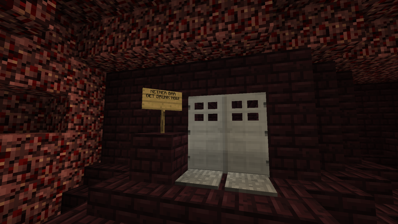 Nether village V2 Minecraft Map