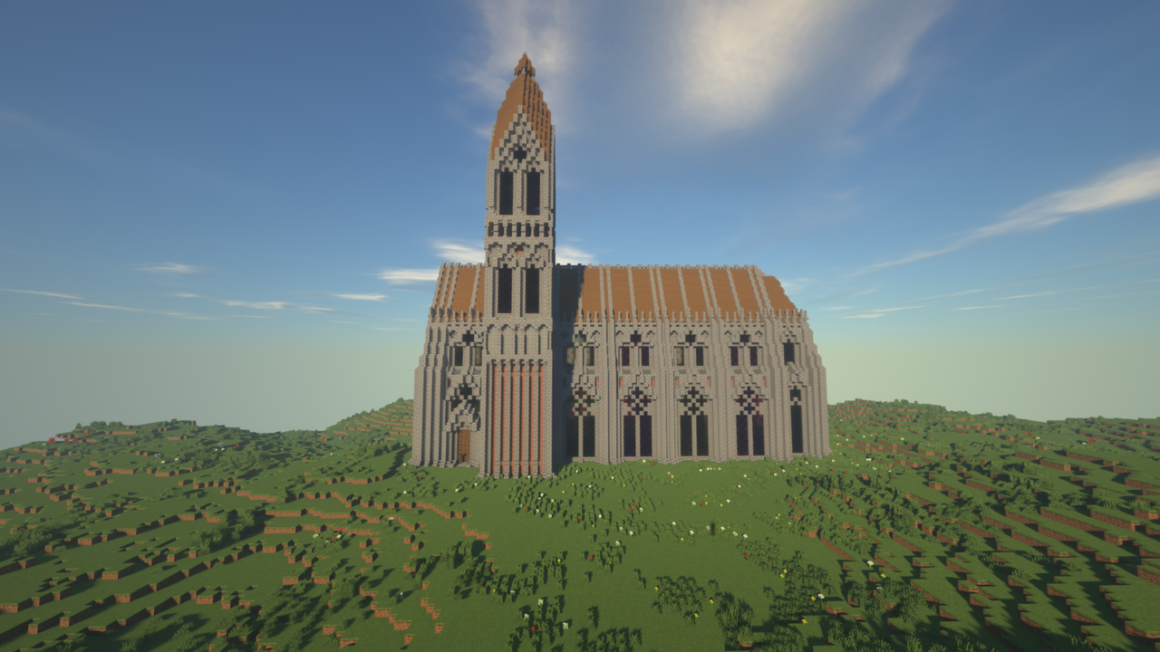 Ruined Gothic Church Minecraft Map