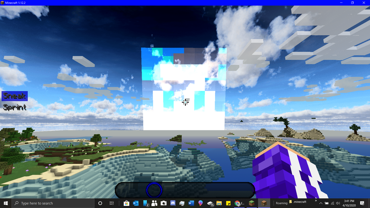 Blue Rainbow Minecraft Texture Pack