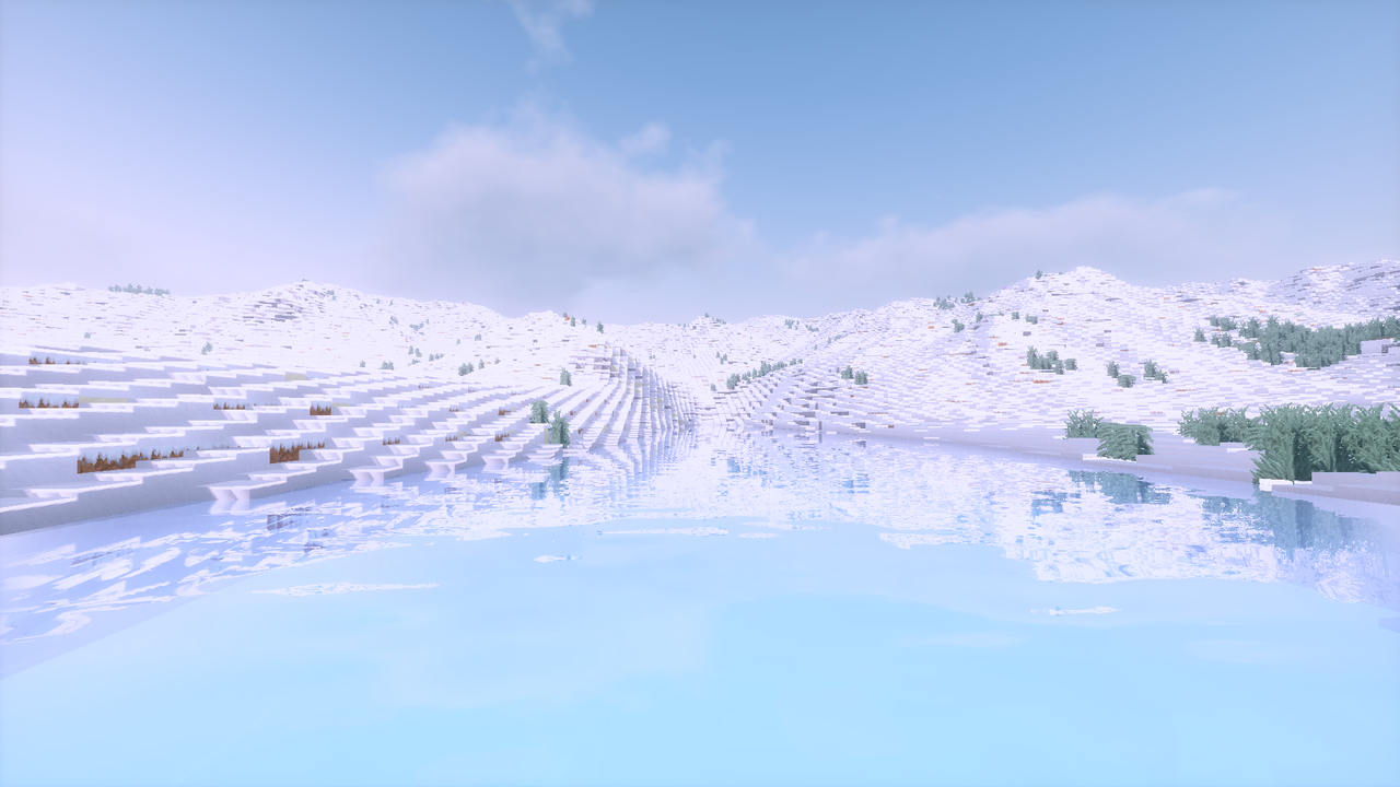 HCF/KITMAP Snow terrain (worldpainter) Minecraft Map