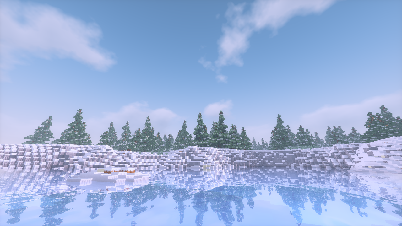 HCF/KITMAP Snow terrain (worldpainter) Minecraft Map