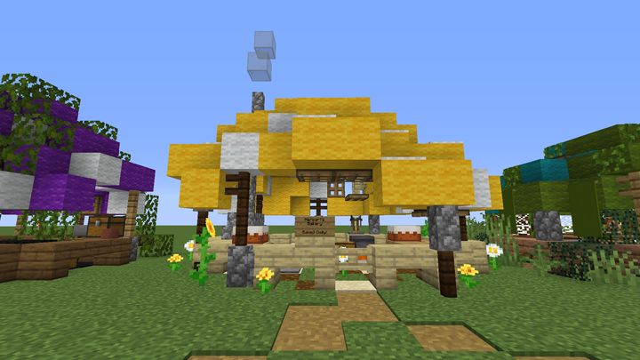 Market Stalls Minecraft Map