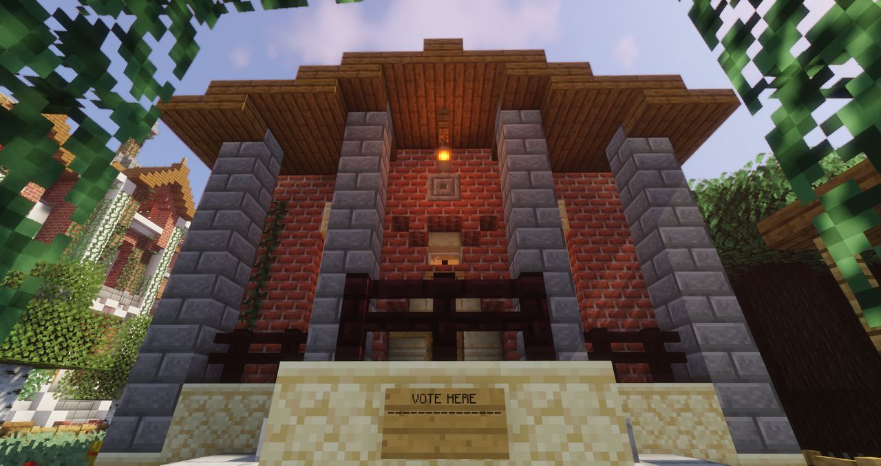 Small town building Minecraft Map