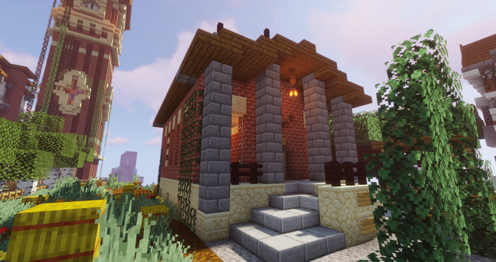 Small town building Minecraft Map