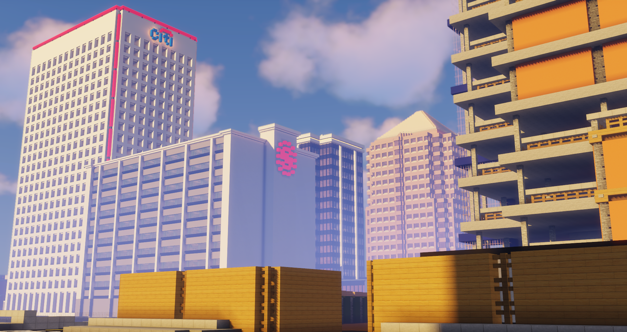 North River | Realistic American City + Download Minecraft Map