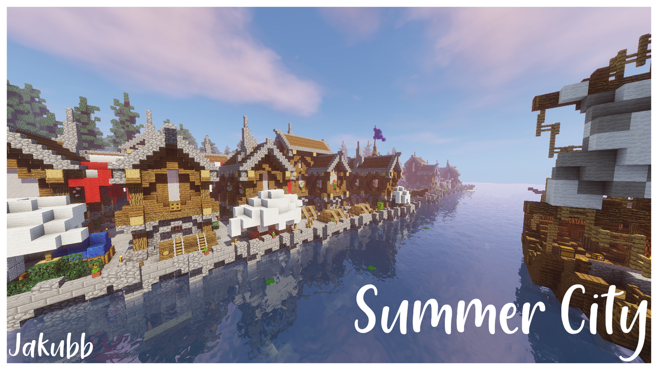 Summer City| ᴶᵃᵏᵘᵇᵇ Minecraft Map