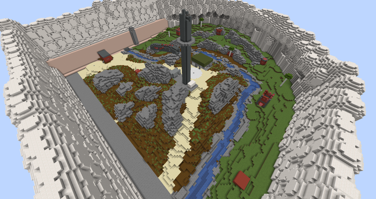 Caspian Border Minecraft Map