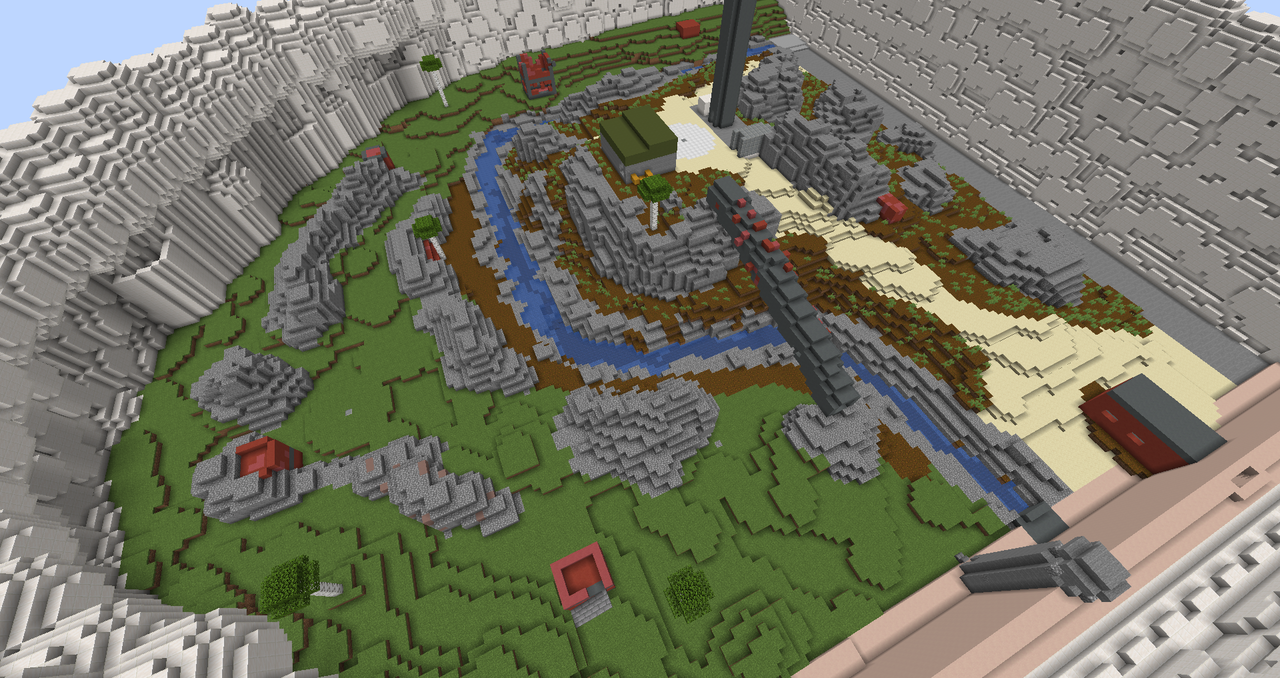 Caspian Border Minecraft Map