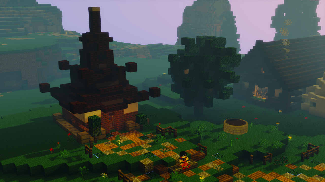 Goku's & Grandpa Gohan's House Minecraft Map