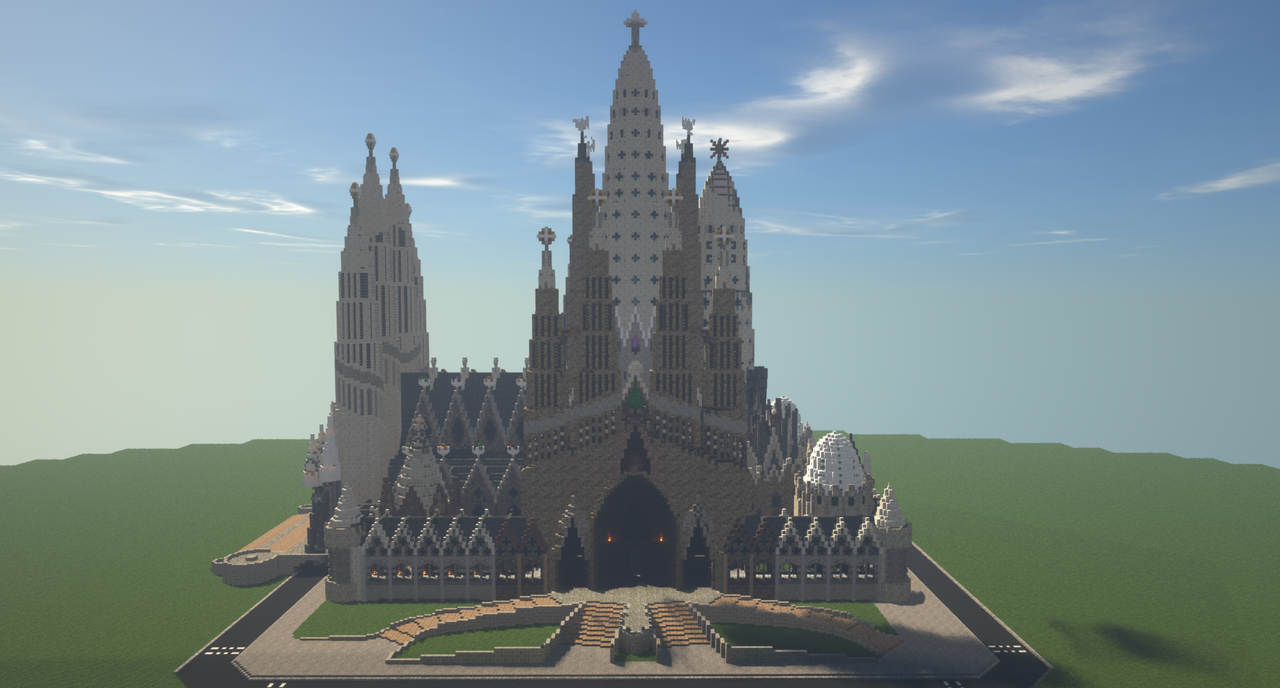 Basílica de la Sagrada Família Minecraft Map