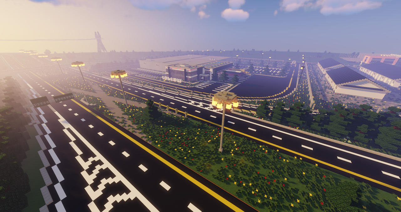 North River | Realistic American City + Download Minecraft Map