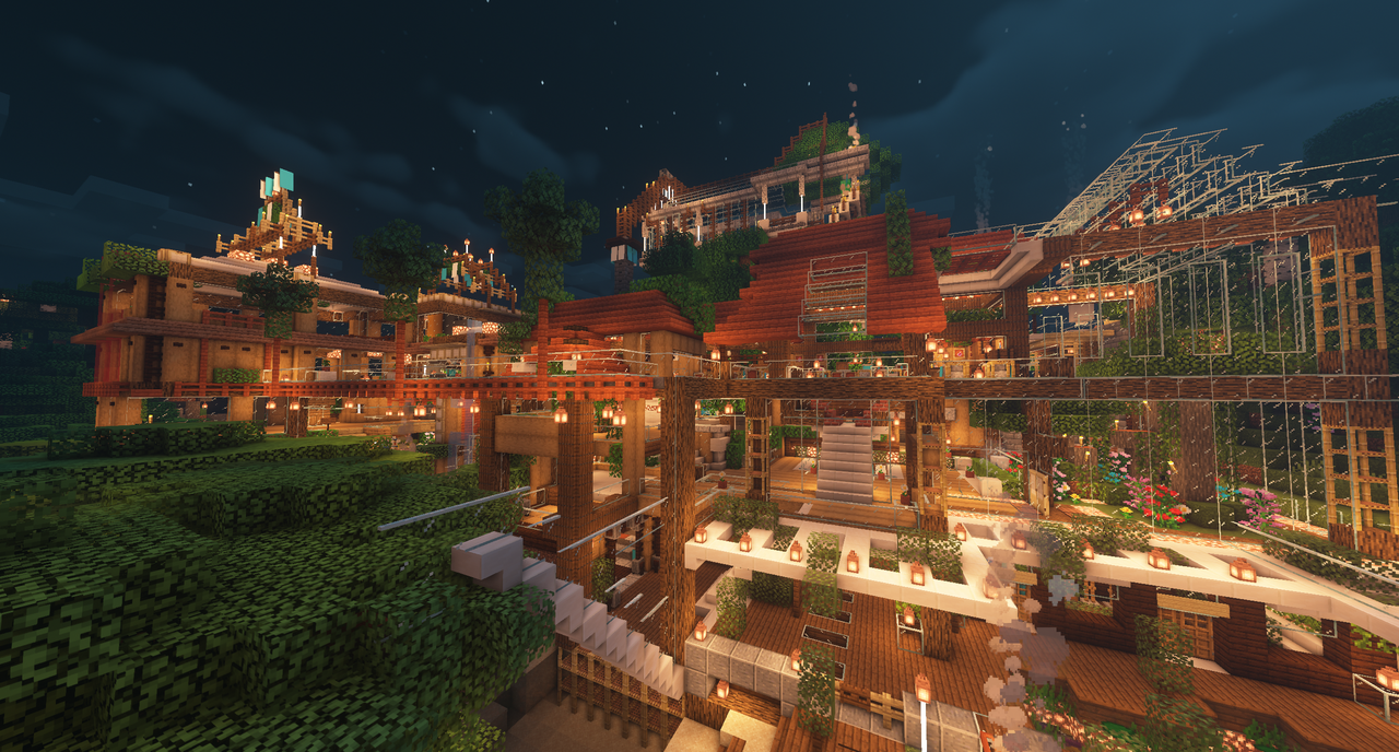 Kalevala Spa, a natural holiday retreat for everyone. Minecraft Map