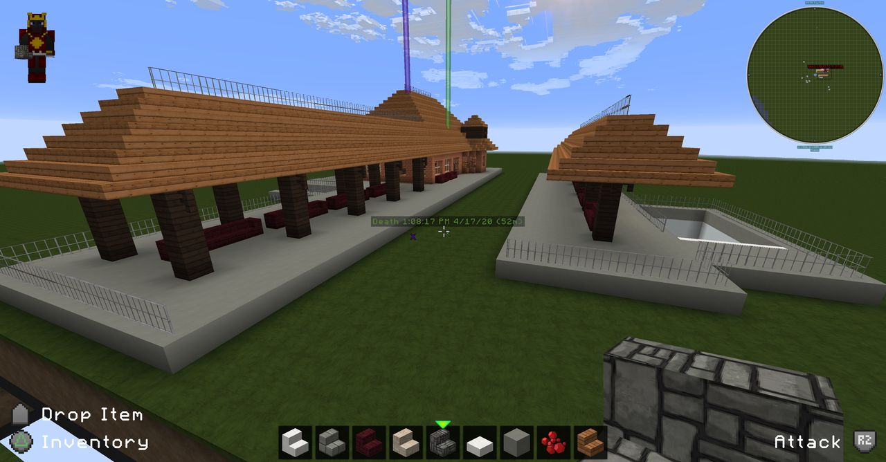 Simple Train Station Minecraft Map