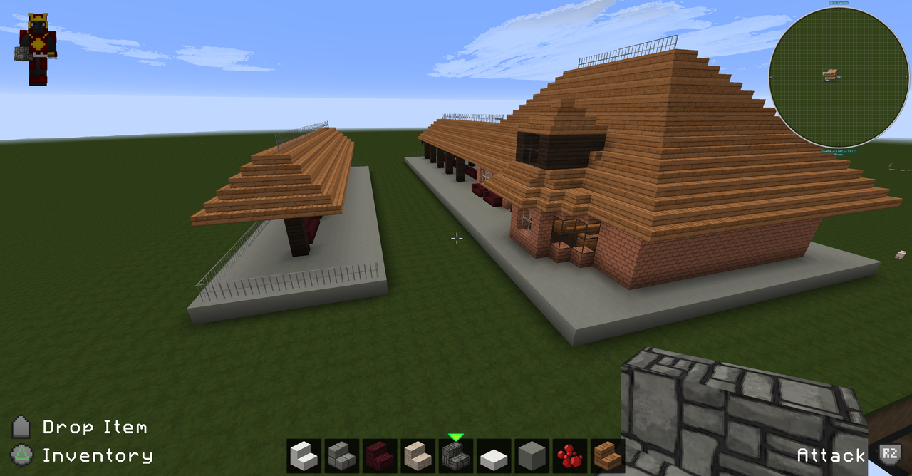 Simple Train Station Minecraft Map